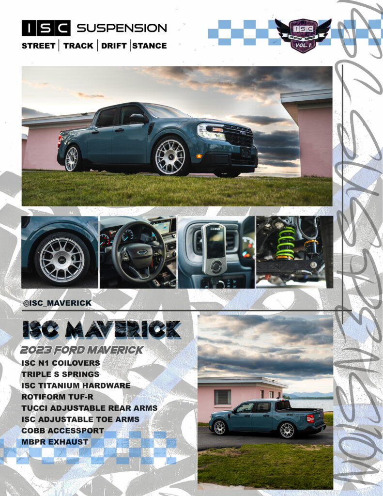 Car Feature Series : ISC 2023 Ford Maverick - ISC Suspension - NA